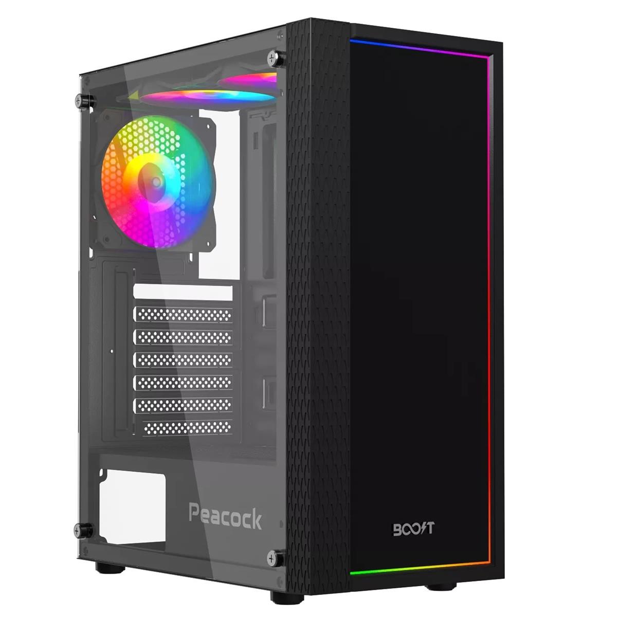 Boost Peacock PC Case RGB for Gaming | Daraz.pk