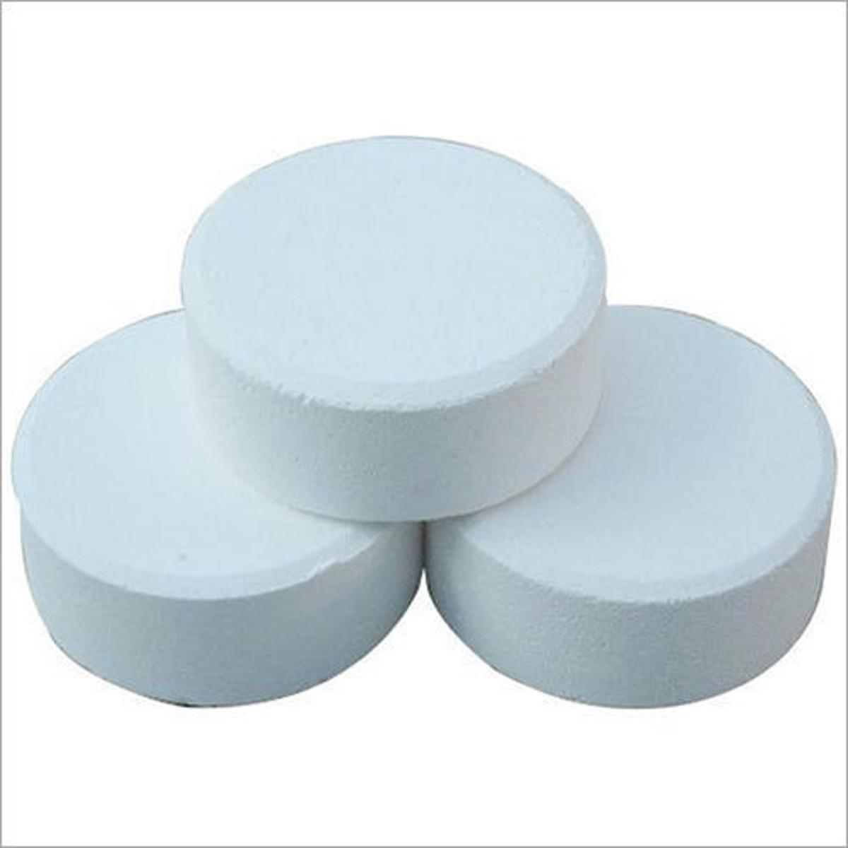 Chlorine Tablets For Swimming Pool Cleaning (Pack Of 5) Multifunction ...