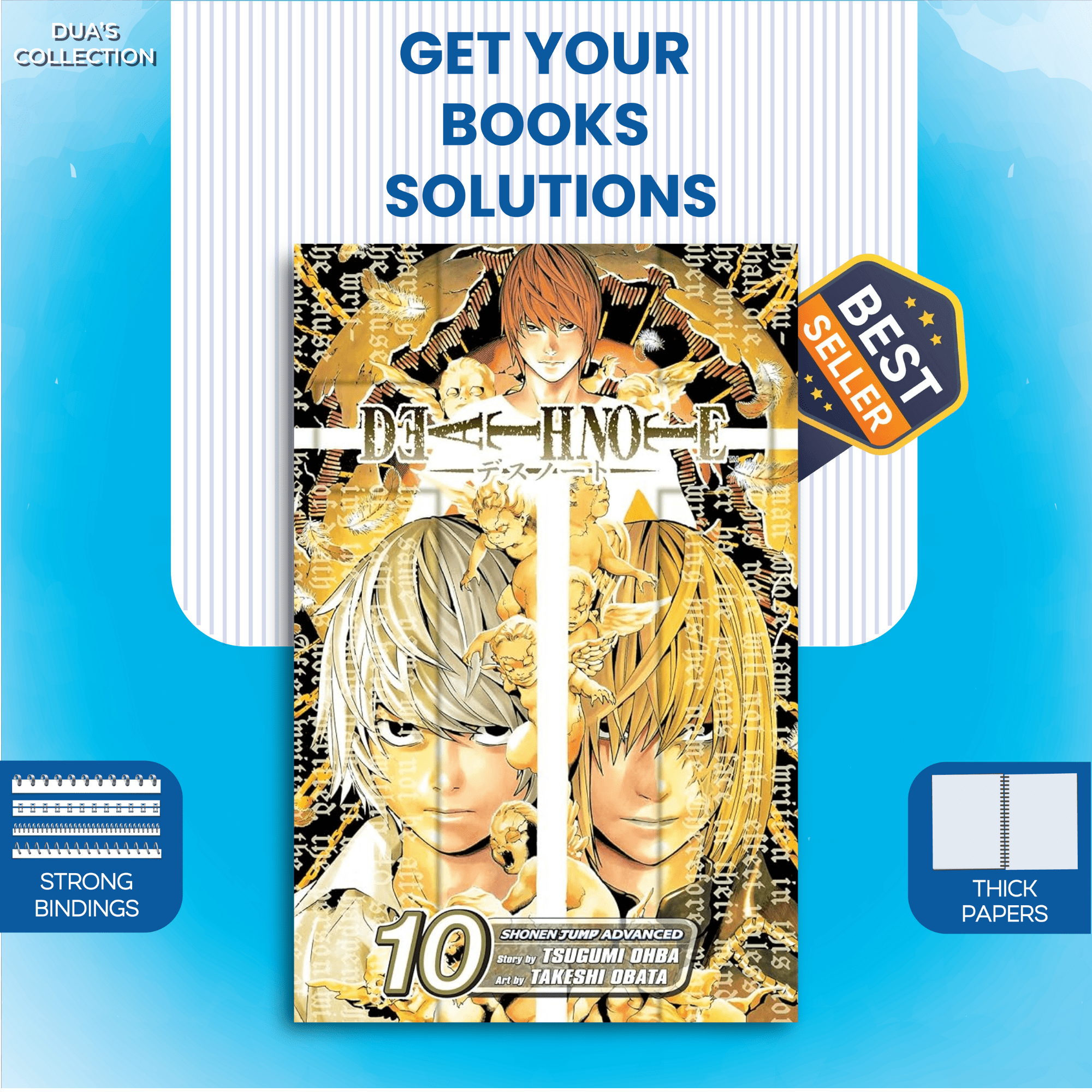 Death Note, Vol. 10: Deletion by Tsugumi Ohba | Daraz.pk