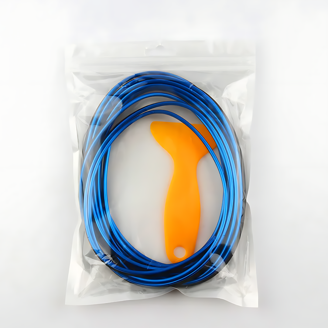 Car Interior Trim Strip Universal 5 Meter, Automobile Decoration Strip ...