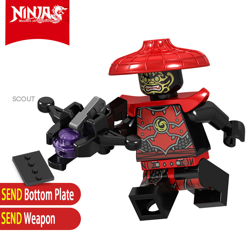 Legoing building Ninja block Jay Zen chi Lloyd Cole Nya Harumi Garmadon ...