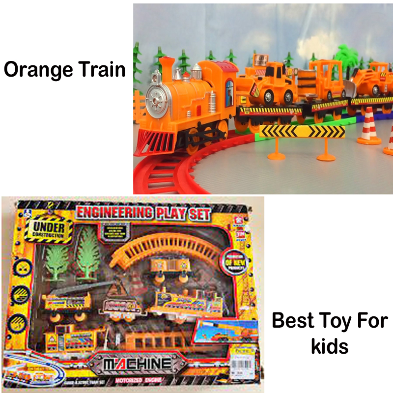 Train & Friends Track Set Toy Electric Staircase Slide Track Set Toy ...