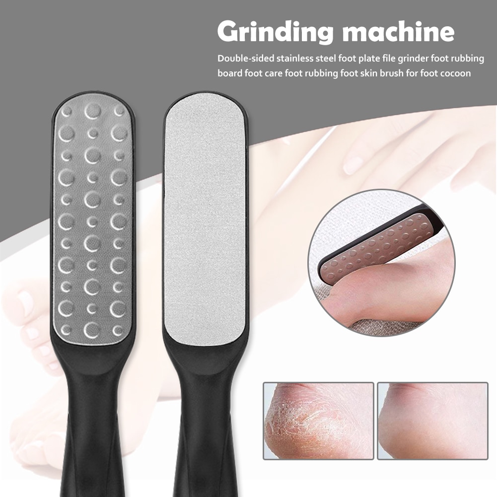 Double Sided Foot File Dead Skin Callus Remover Stainless Steel ...