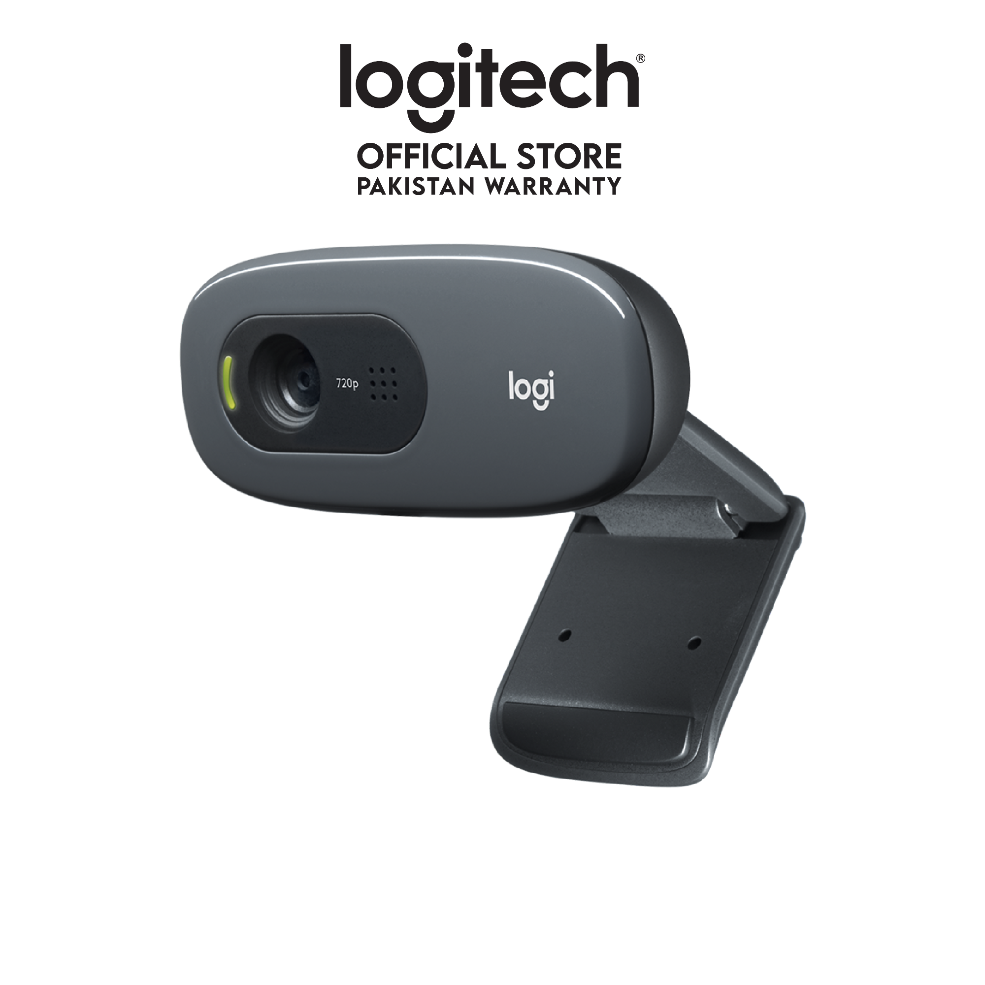 Logitech C270 HD Webcam 720p with Built-in Mic | Daraz.pk