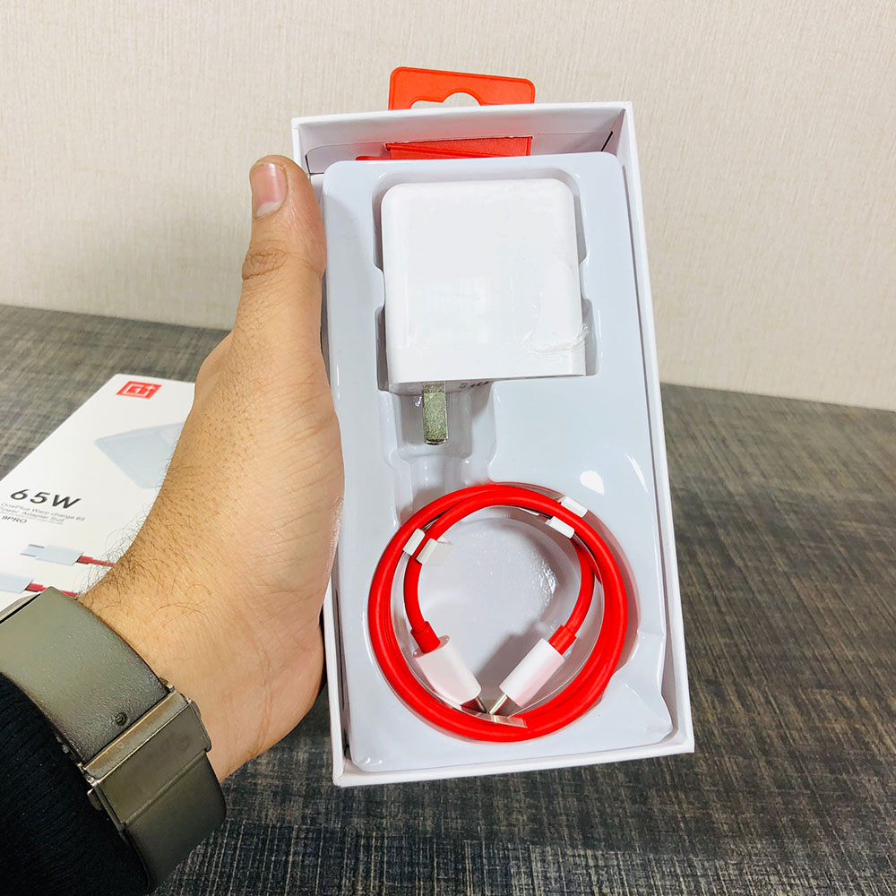 OnePlus 65W SuperVooc Fast Charger and PD Warp Adapter with Cable ...