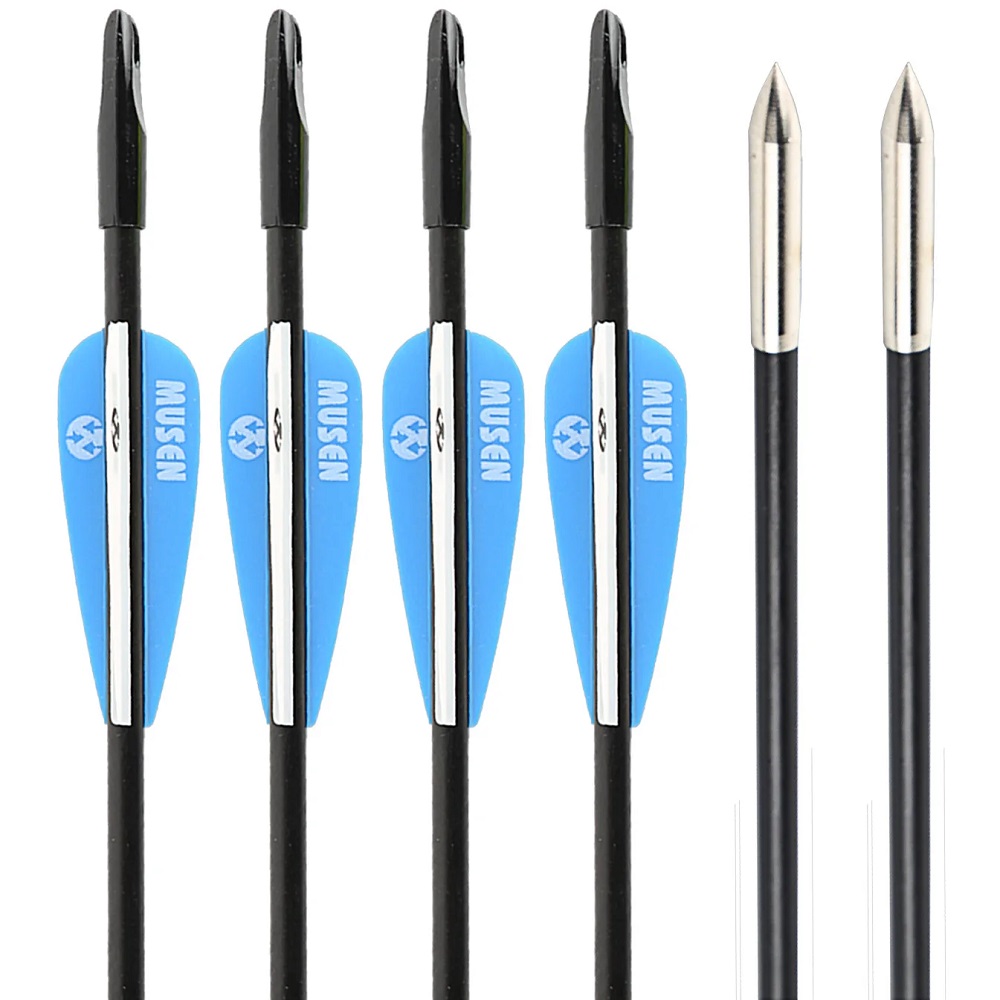 Silk Road Traders Musen MSBJ-7001 ID 5mm Fiberglass Arrows - Spine 700 ...