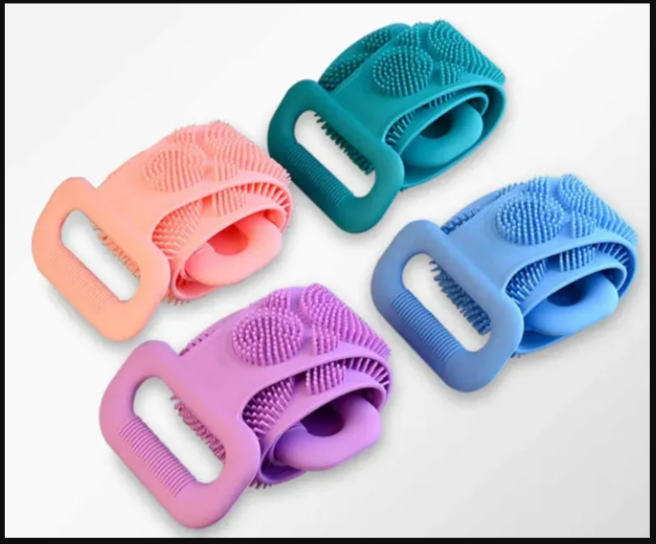 Back Scrubber for Shower Silicone Body Brush 30 inches/76 cm Extra Long ...