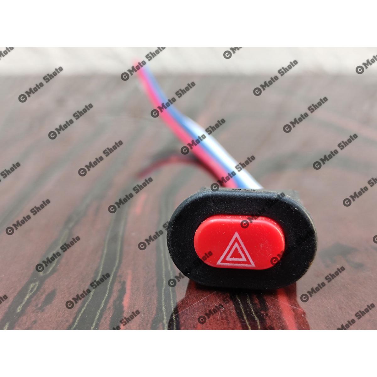 1 PC Motorcycle Hazard is Light Button Indicators Switch Button ...