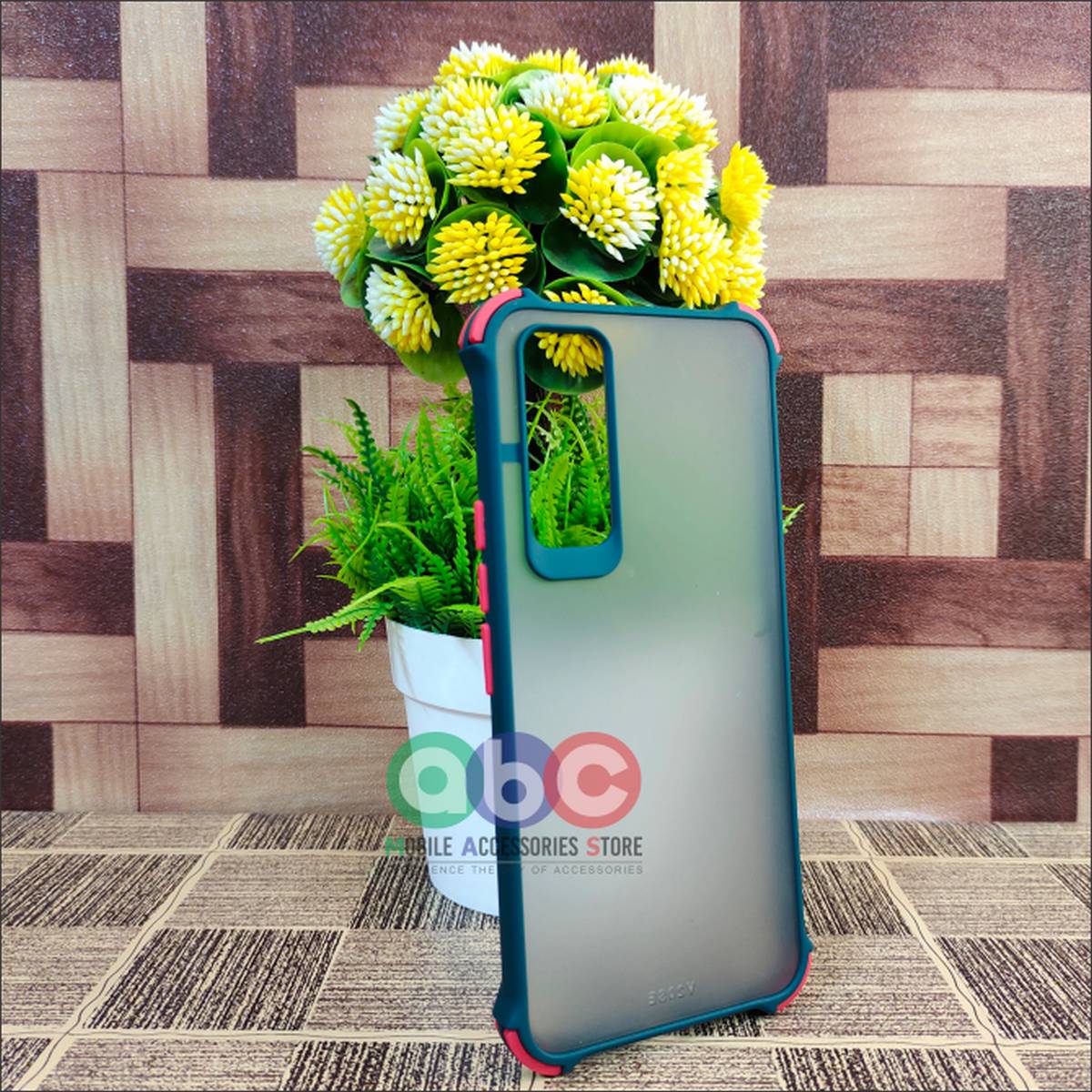 vivoo V20 SE , Smoky Matte with Corners/Camera Bumper Shock Proof Back Cover for V20SE | Daraz.pk