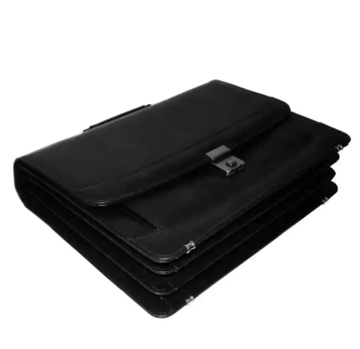 leather file bag for men pu leather office bag documents bag | Daraz.pk
