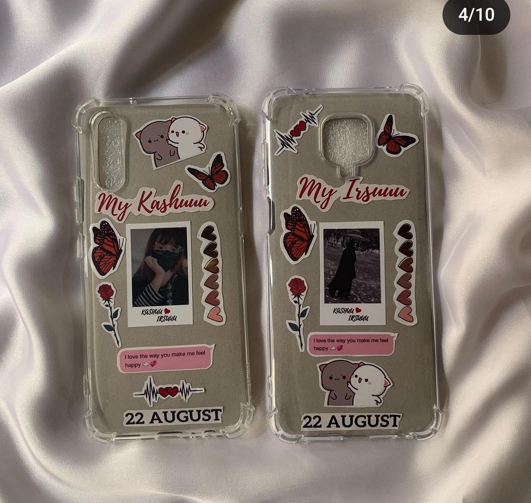 phone back covers best friend twining gift customize your own stickers ...