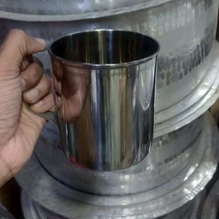 Stainless Steel Cup Lassi Mug Large Rust Free 600ml | Daraz.pk