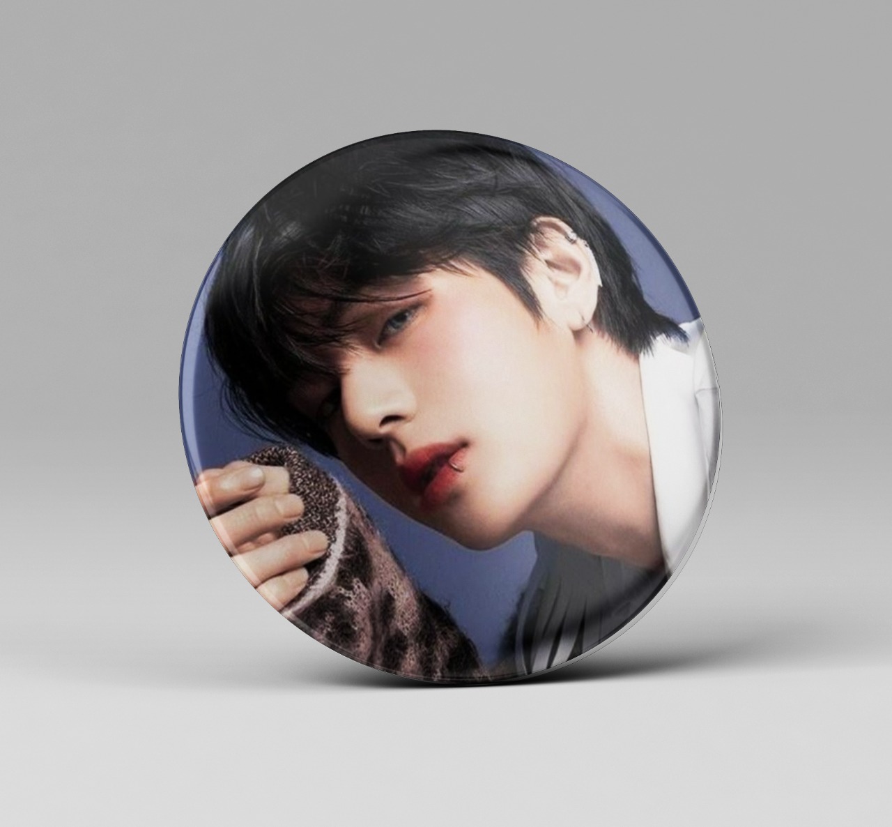 BTS Badge Jungkook JK Round Kpop For Army (2 Pc) | Daraz.pk