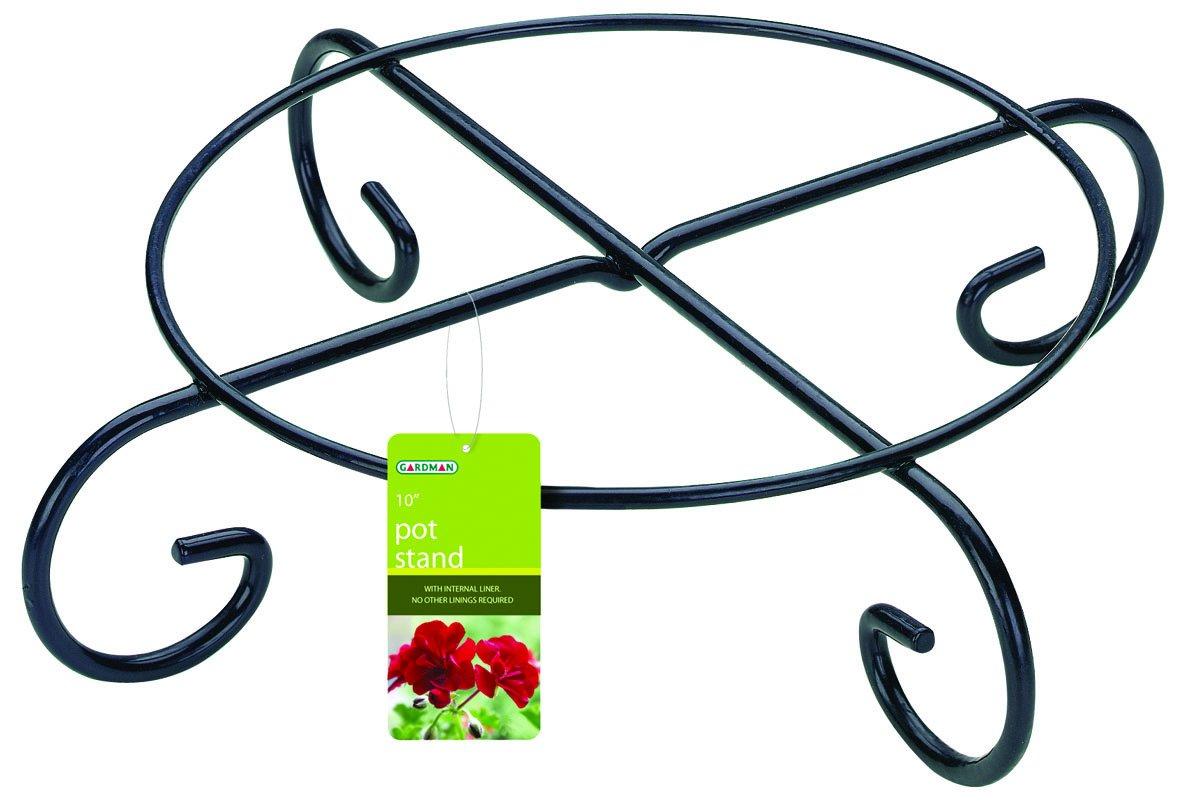 Stylish Essential Heavy Duty Short Pot Stand - Round In Black Price in ...
