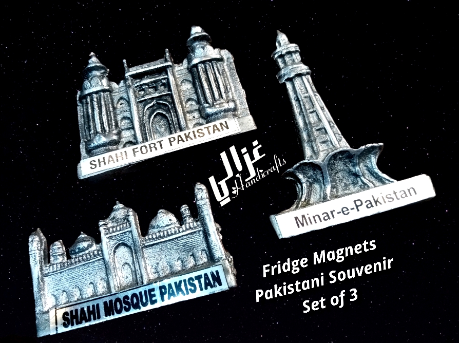 Fridge Magnets . Pakistani Fridge magnets Monuments . Set of 3 | Daraz.pk