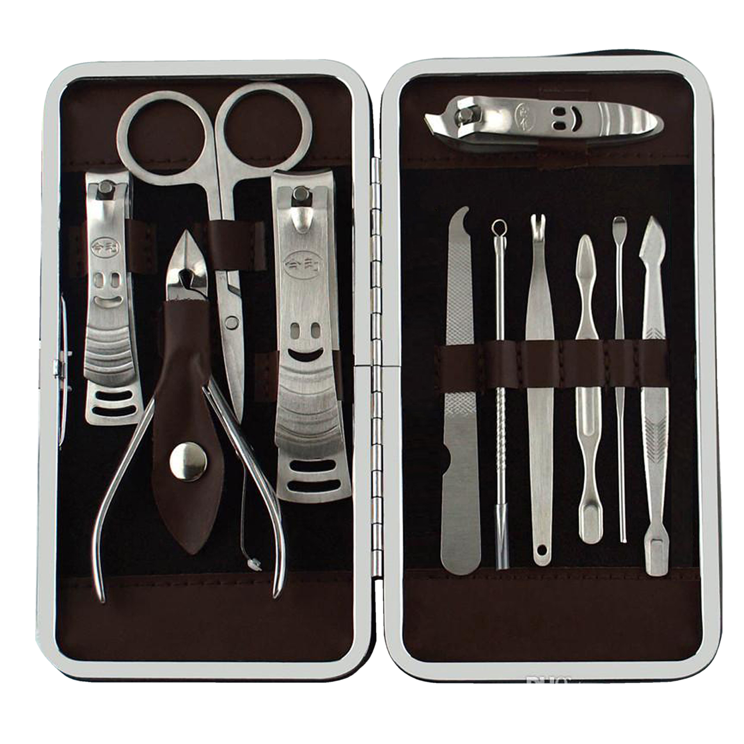 11 pcs New Manicure Nail Clippers Pedicure set – Professional Nail ...