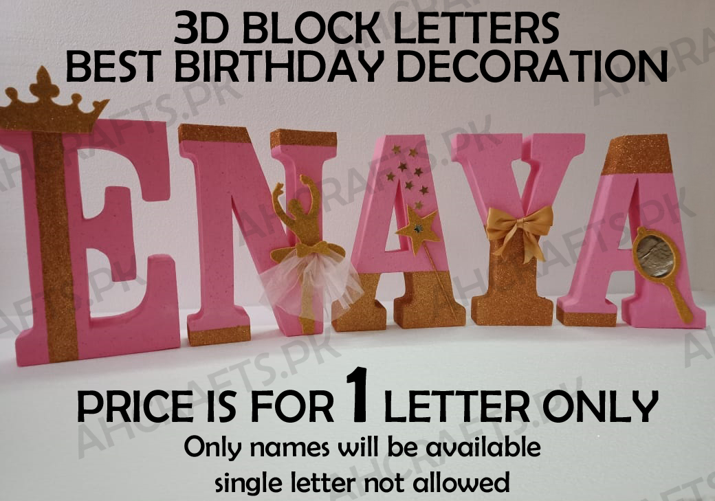 What Are 3d Block Letters - Infoupdate.org