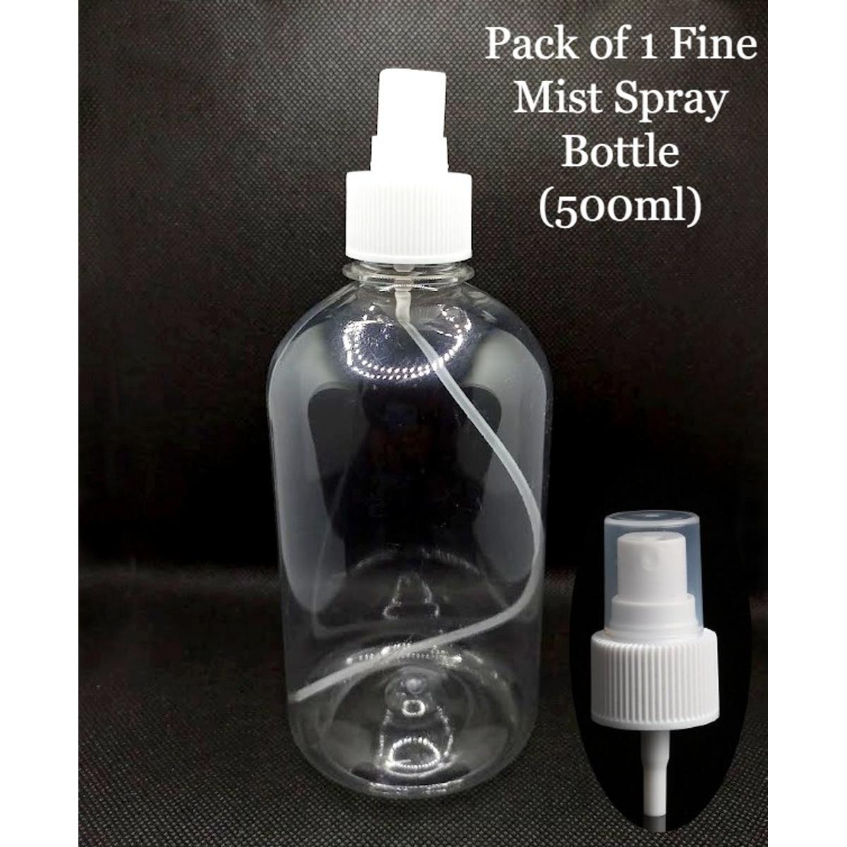 Empty Spray Bottles 500ml / Pack of 1 / Fine Mist Spray Bottle Press ...