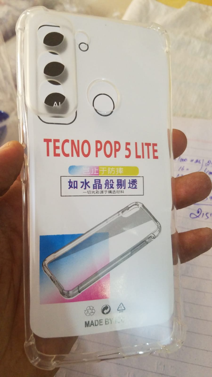 Tecno Pop 5 Lite Anti Shock Soft Panda Jelly | Daraz.pk