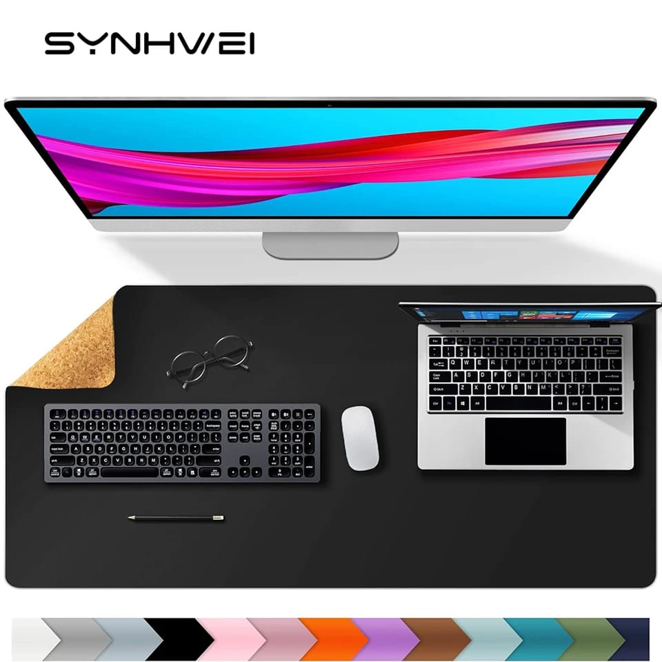 Mouse Pad, Soft Dual side 12x30inch Desk Stylish and Back Anti-Slip ...