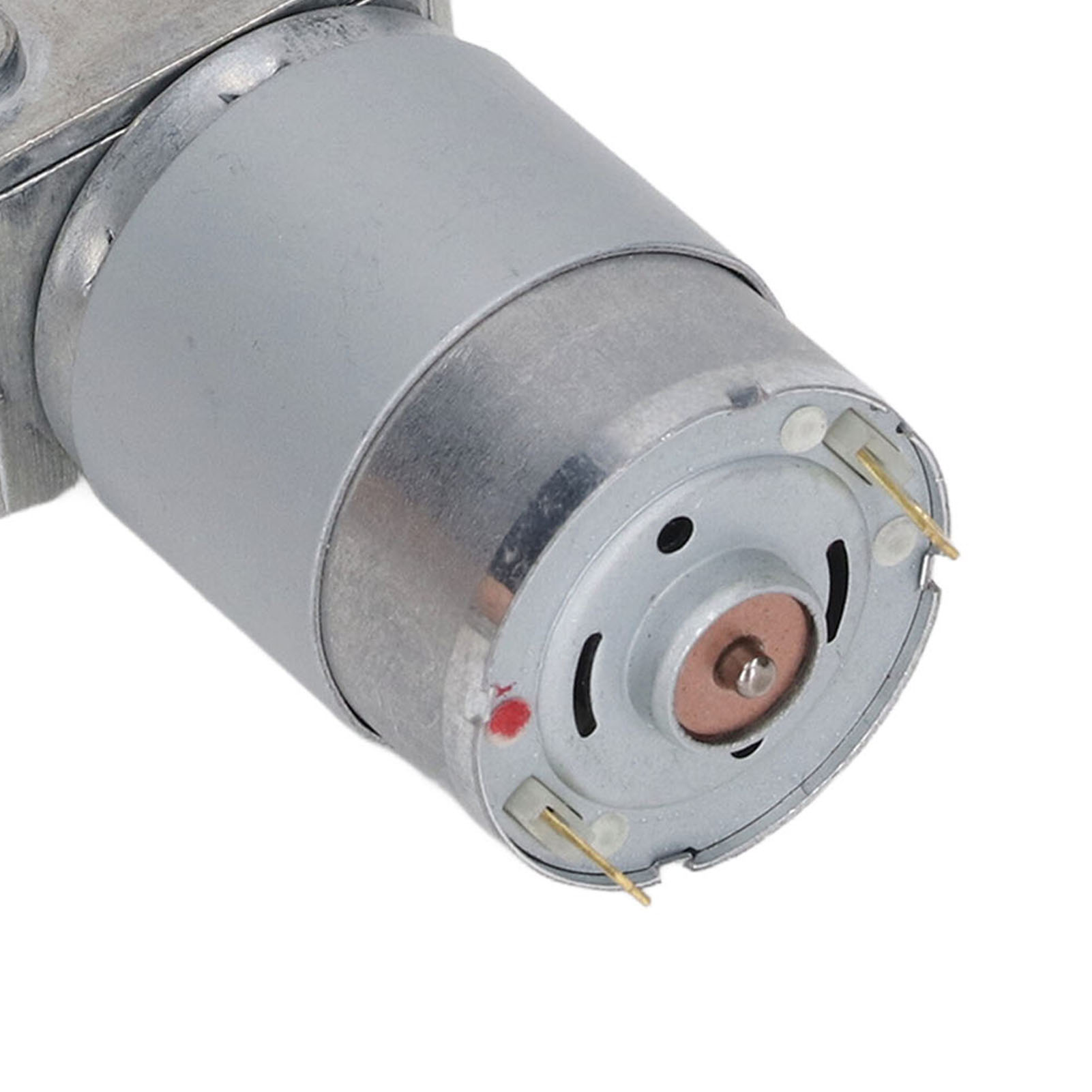 60RPM Rectangular DC Worm Gear Motor DC Speed Reduction Geared Motor ...