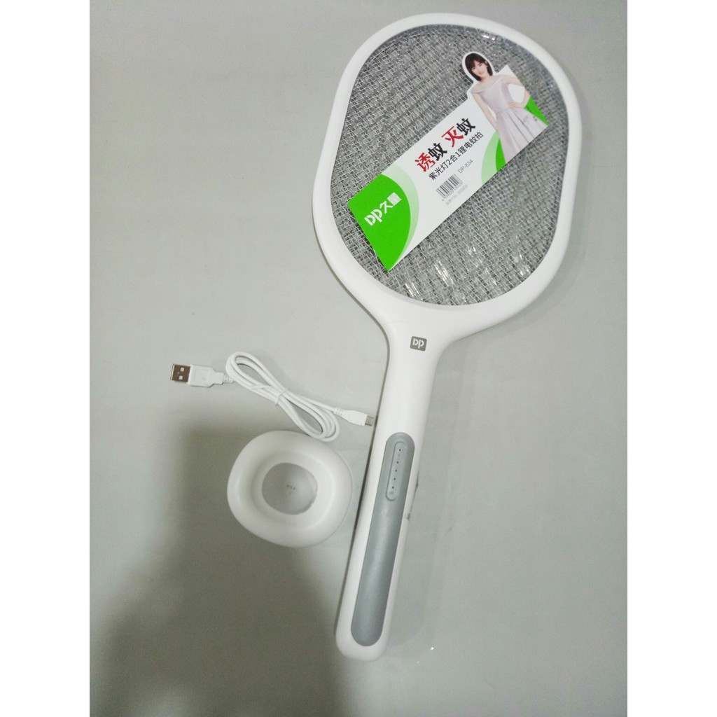 DP 2in1 Rechargeable mosquito killer racket 2 in 1 and night lamp ...