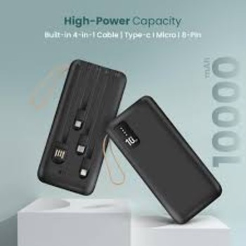 J-cell Power bank 10000mah j-107 For all Mobiles Fast Charging Power ...