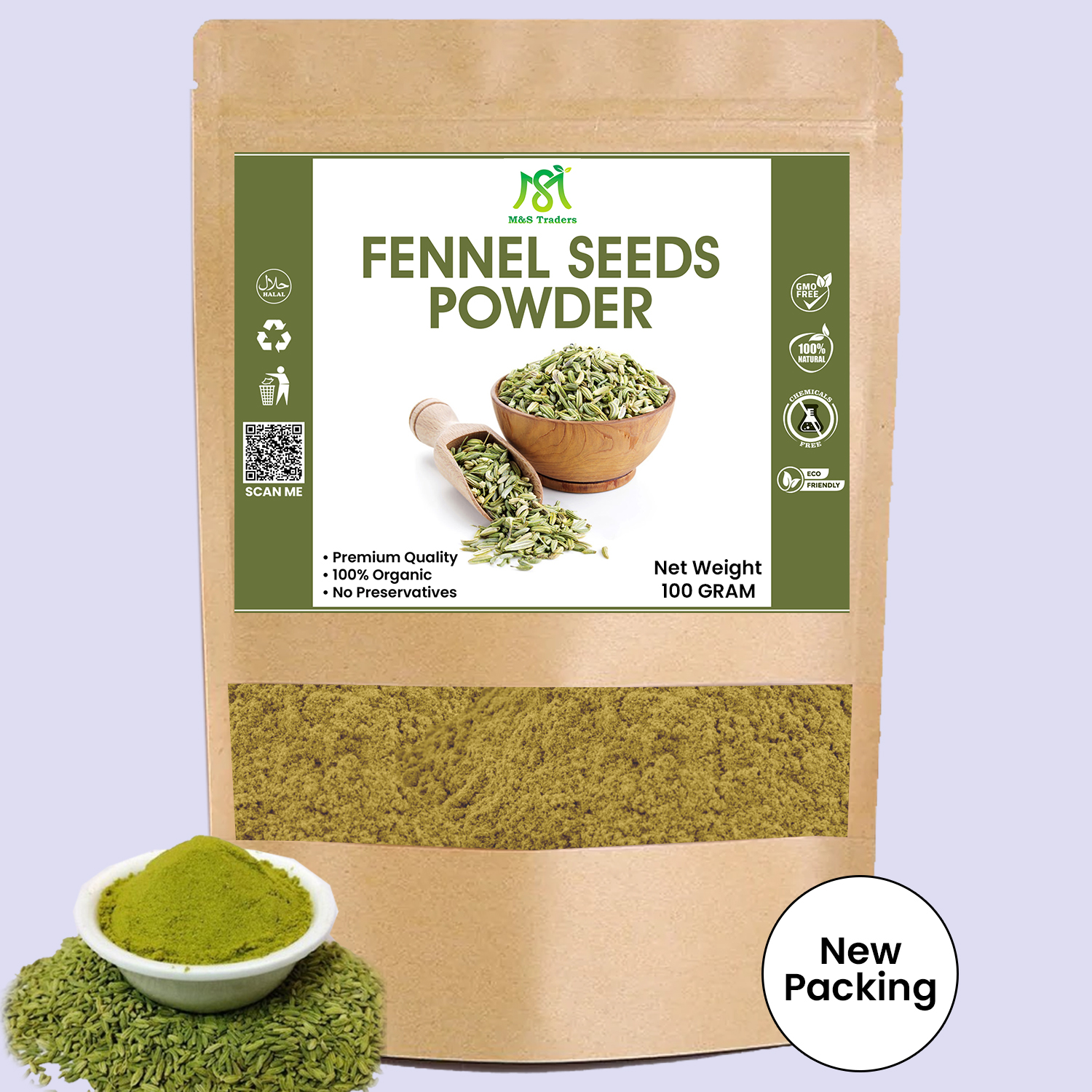 Sonf Powder | Saunf Powder | Fennel Seeds Powder 100 Grams | Daraz.pk