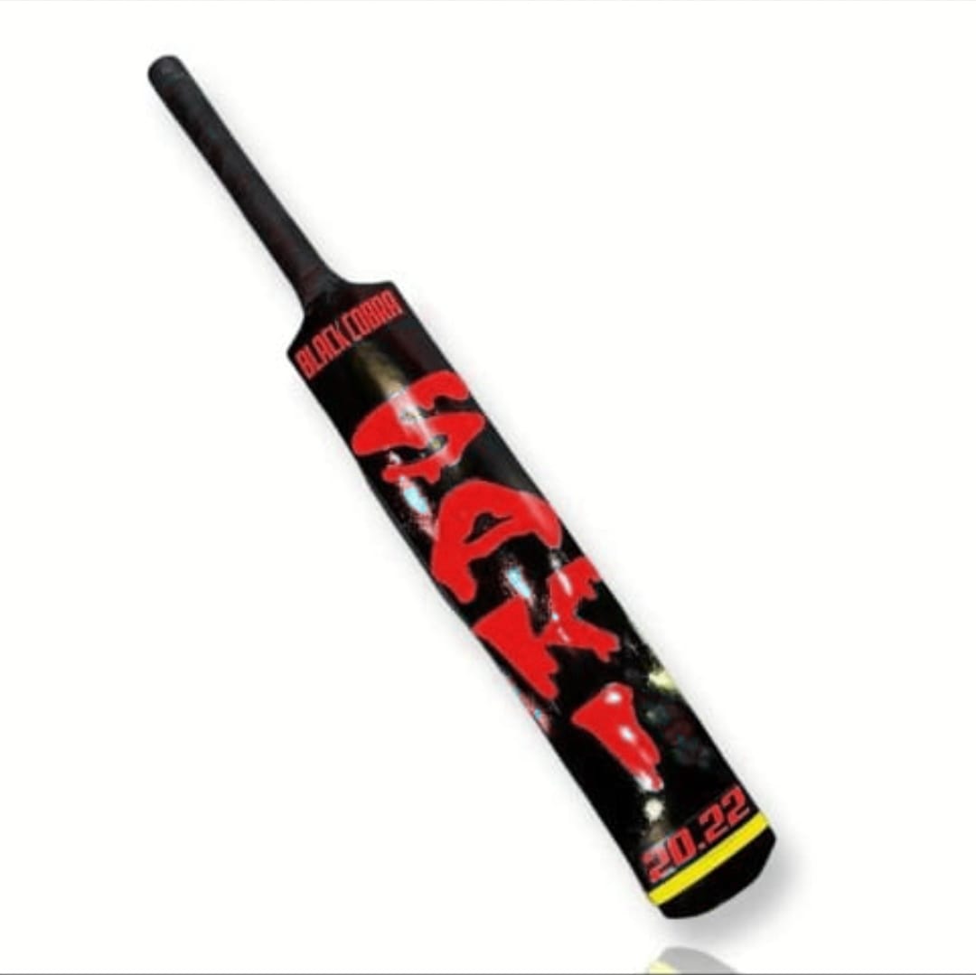 Saki Sports Tabe Ball Cricket Bat Red Edition | Daraz.pk