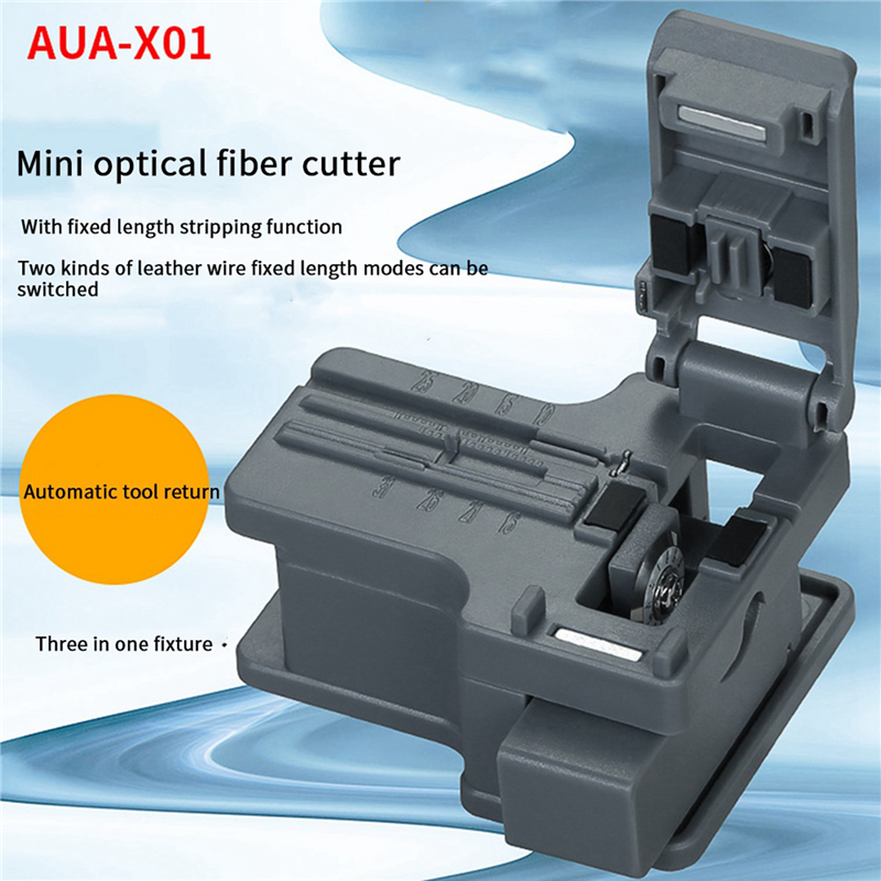 3Pcs -X01 FTTH MINI Optical Fiber Cleaver ABS Small High Precision ...