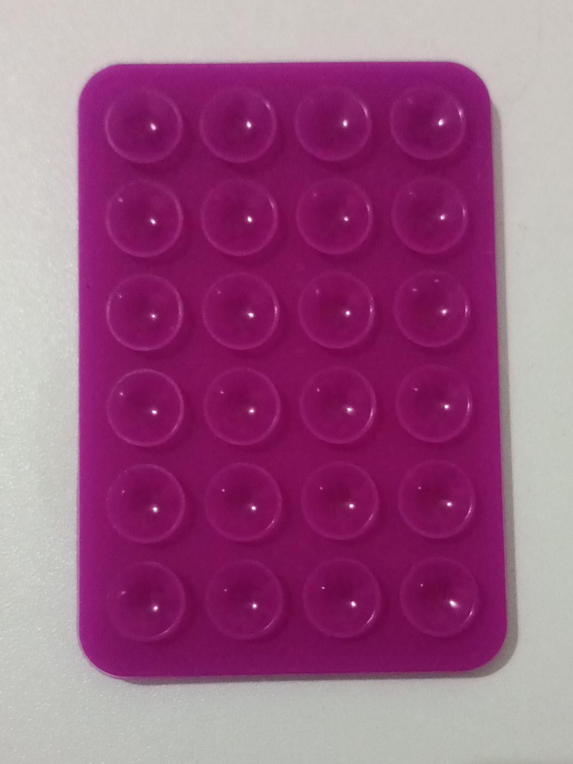 Silicone Mobile Suction Pad - Adhesive Phone Mount - Stick to Mirrors ...