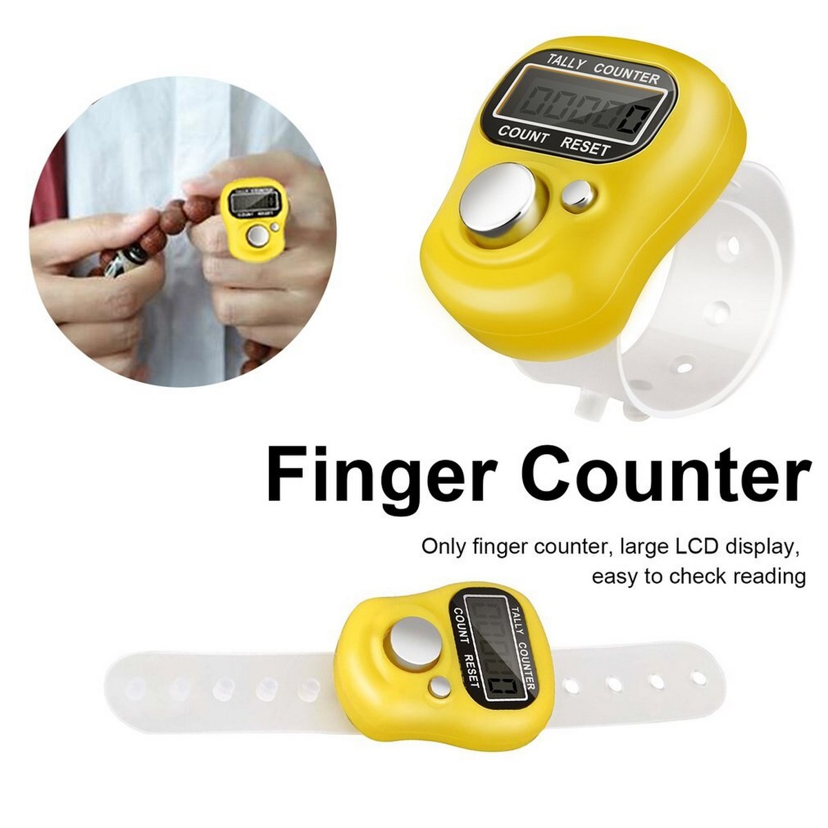 Digital Finger Counter Tasbeeh | Daraz.pk