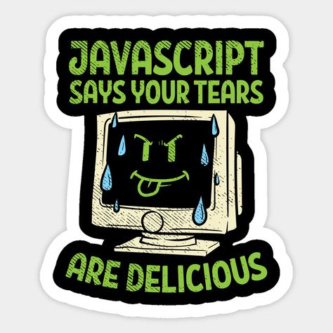Programming Stickers - Javascript Sticker 3 inch x 2 Inch Sticker For ...