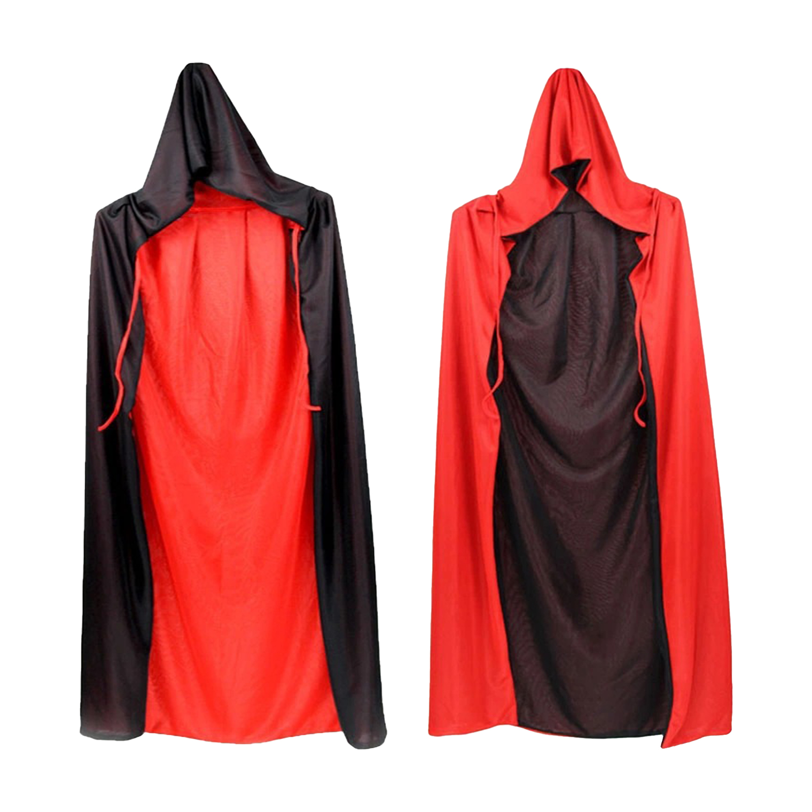 【DM bag factory Store】59 Inch Double Sided Cloak Unisex Hooded Witch ...