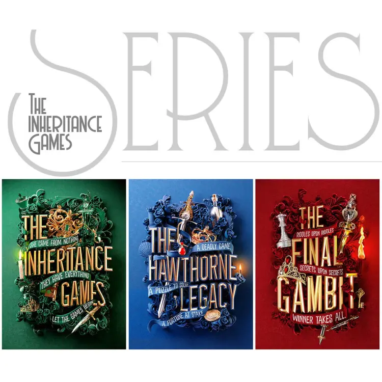 The Inheritance Games Series Books Collection Set By