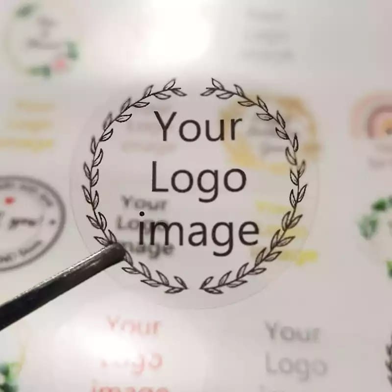 Transparent Label Stickers Personalized Name Custom Stickers for ...