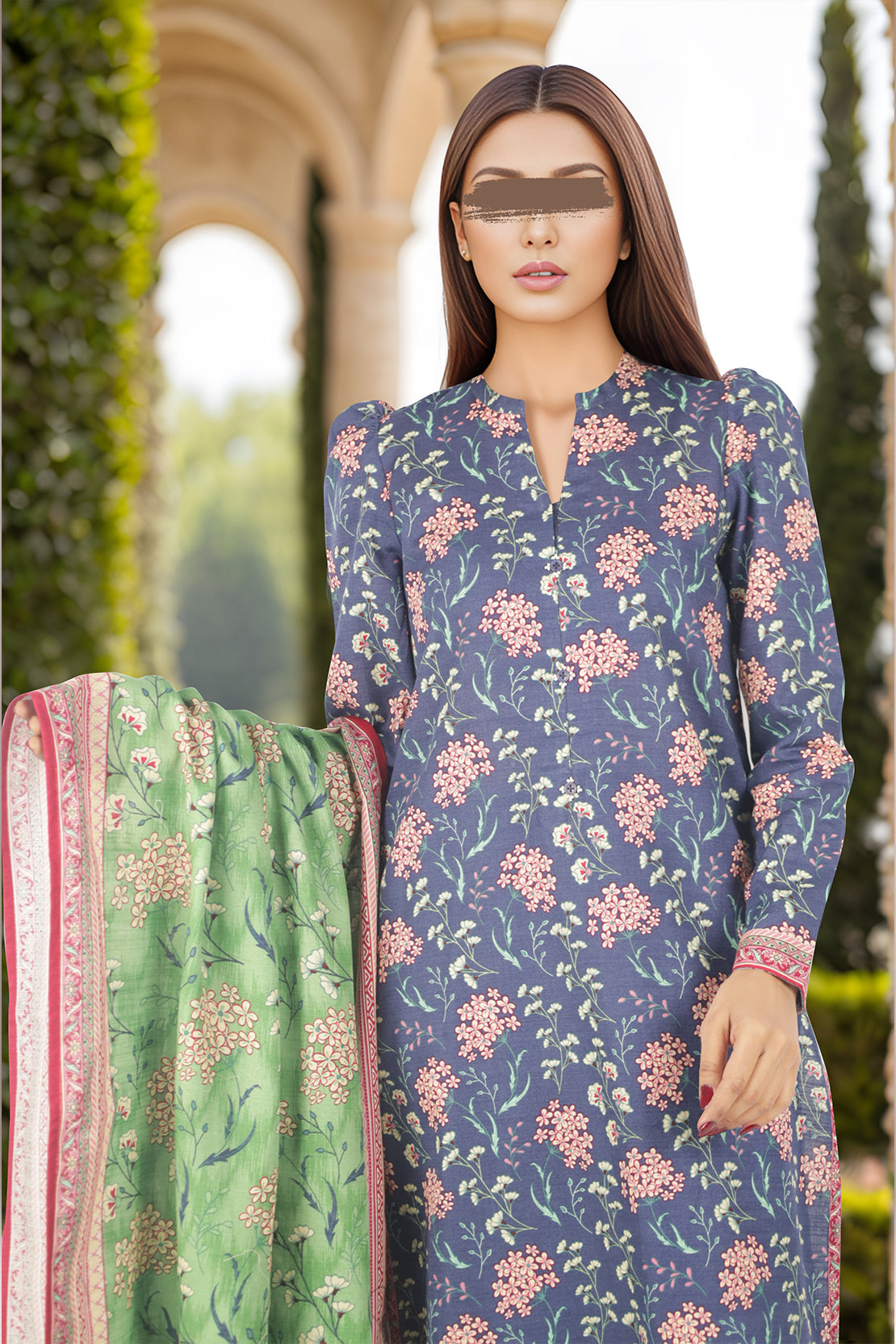 Saya Unstitched Printed Cotton Khaddar 3 Piece Suit For Women / Fabric ...