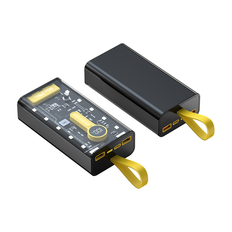 Transparent Power Bank 20000MAH 66Watt Fast Charging Portable | Daraz.pk