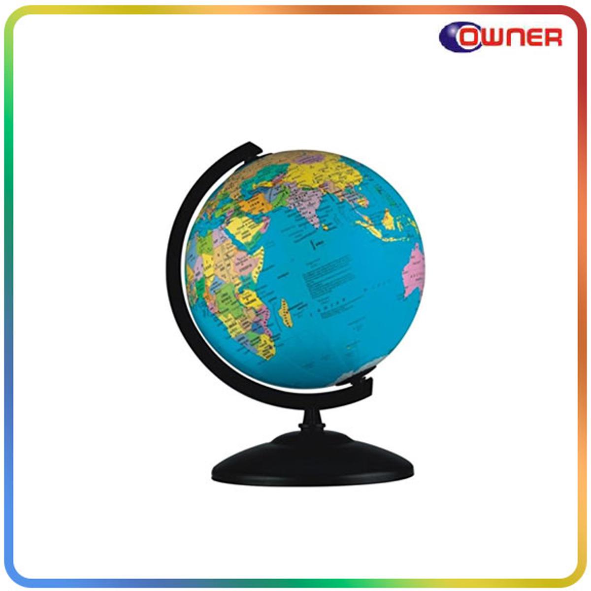 Globe 1pc 8.5cm Rotary World Globe Model Globe World Map Geography ...