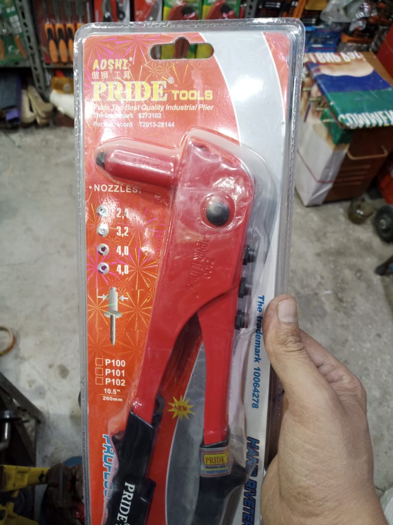 Heavy Duty Pride Professional Hand Riveter 10.5"/260mm | Daraz.pk