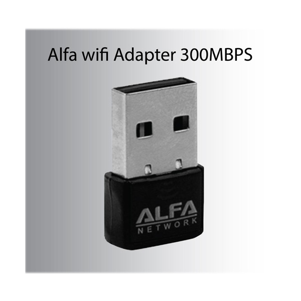 Alfa Mini Wifi Adapter/Catcher 300-Mbps Alfa Usb LAN Card For Computer ...