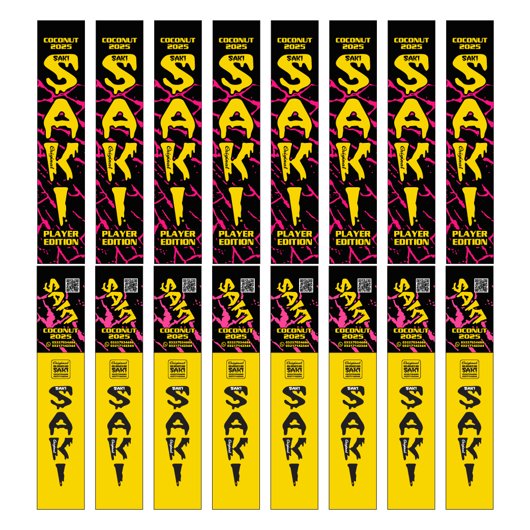 New Saki Edition Cricket Bat with Pvc Stickers/Saki Cricket Bat/Wooden ...