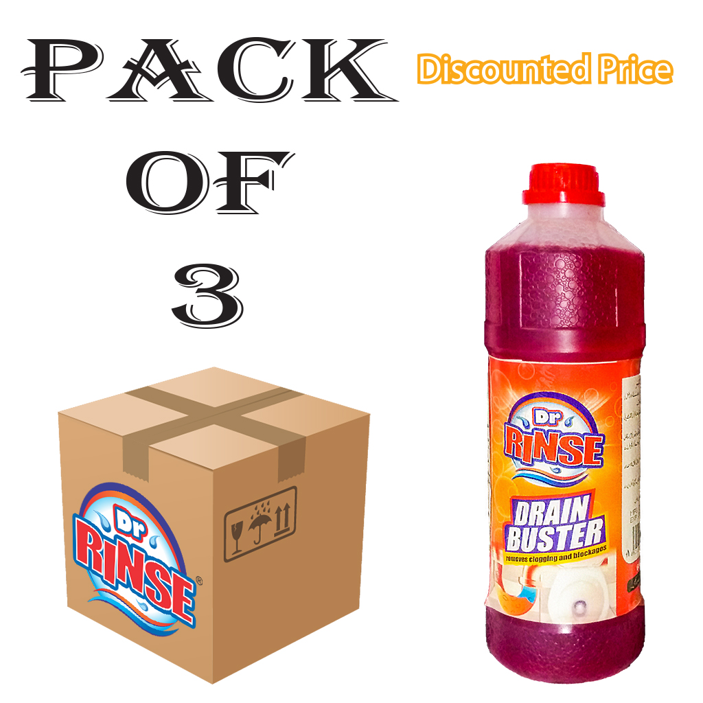 DrRinse - Drain Buster - 400ml - Pack of 3 | Daraz.pk