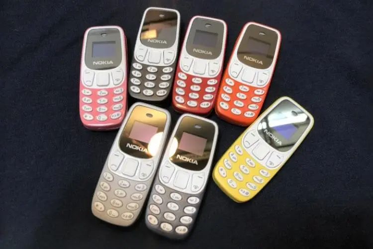 TSC Nokia 3310 Style BM10 Mini Mobile - Finger Size Mobile - Ungli ...
