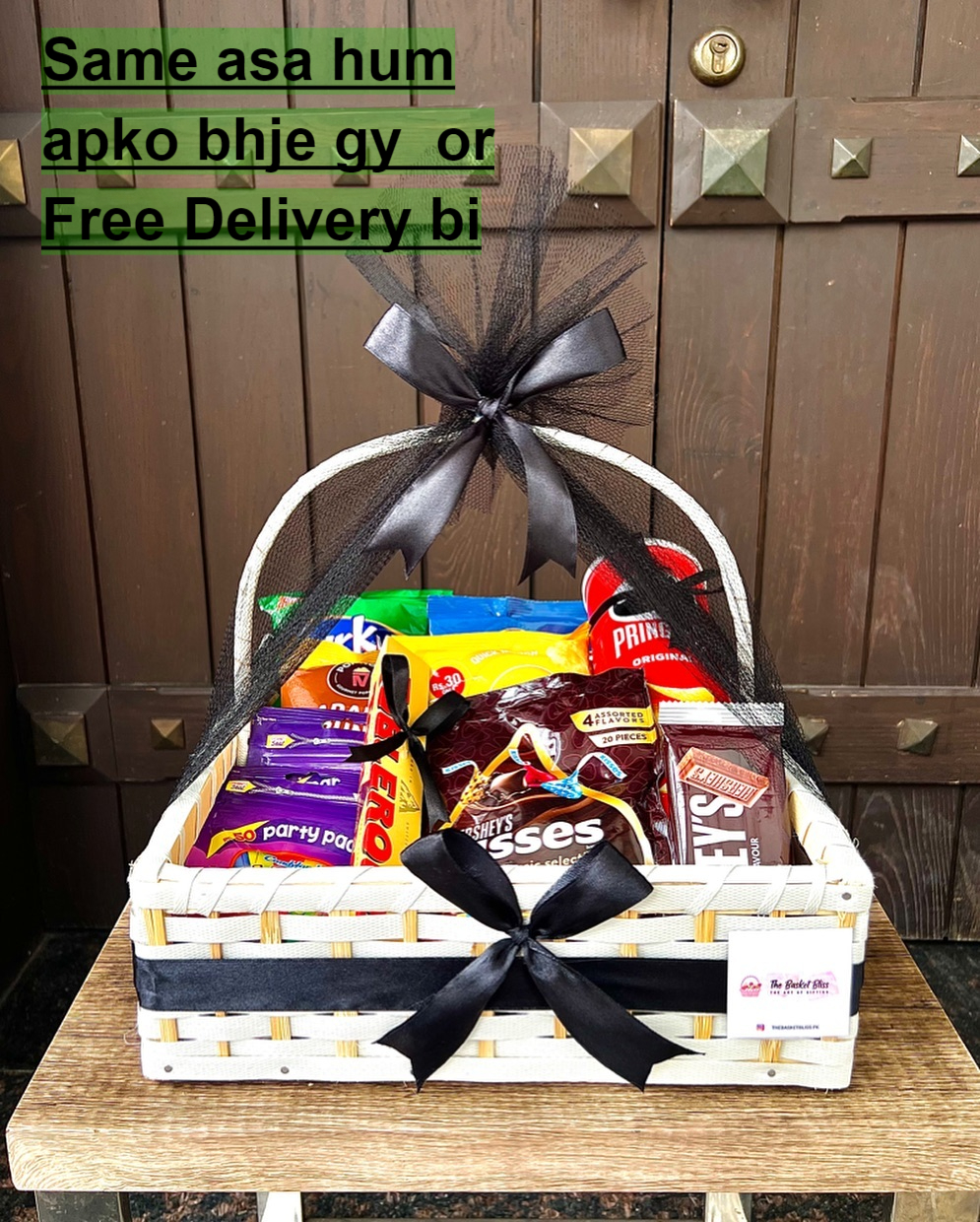 "Affordable Elegance: Chocolate Gift Box with Snacks & Pringles ...
