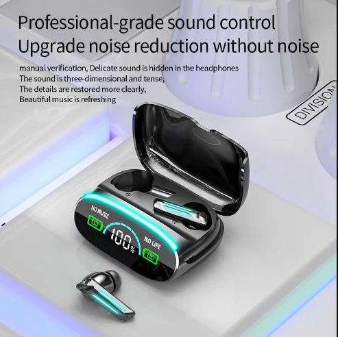 M39 TWS Wireless Earbuds Type-c LED Display Stereo Heavy Bass HIFI ...
