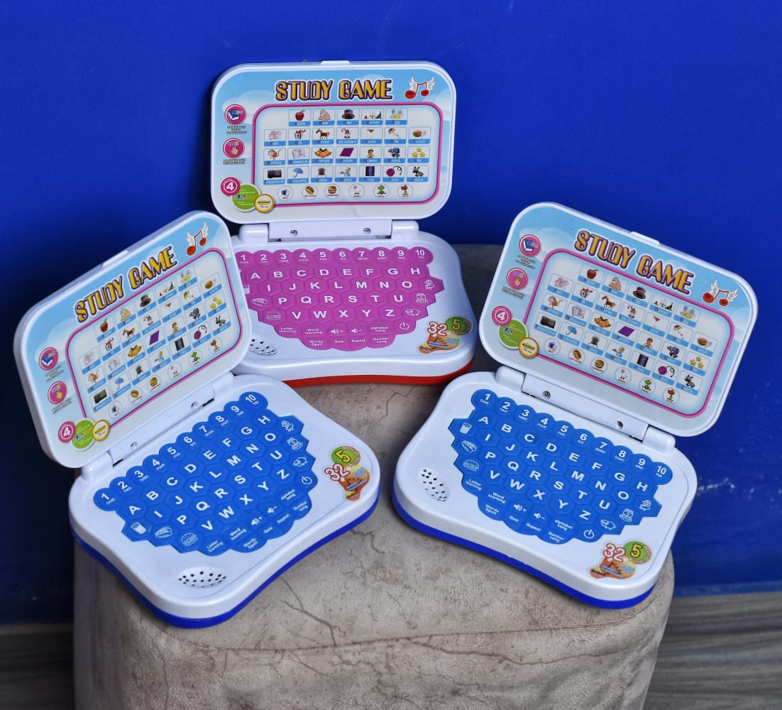 Educational Mini laptop for Kids battery operated | Daraz.pk