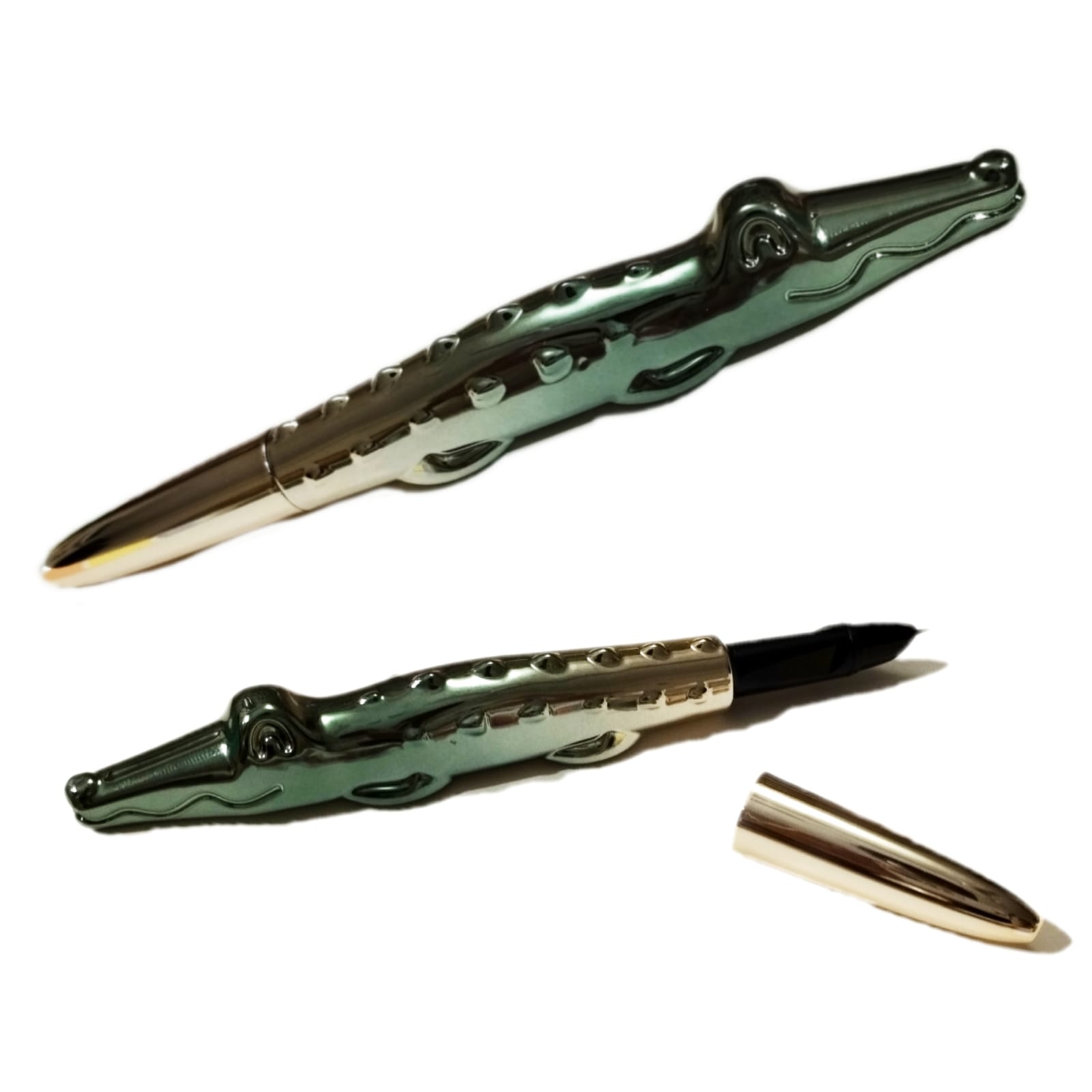 01 PC Crocodile Shape Fountain Pen Stylish Pen With New Generations ...