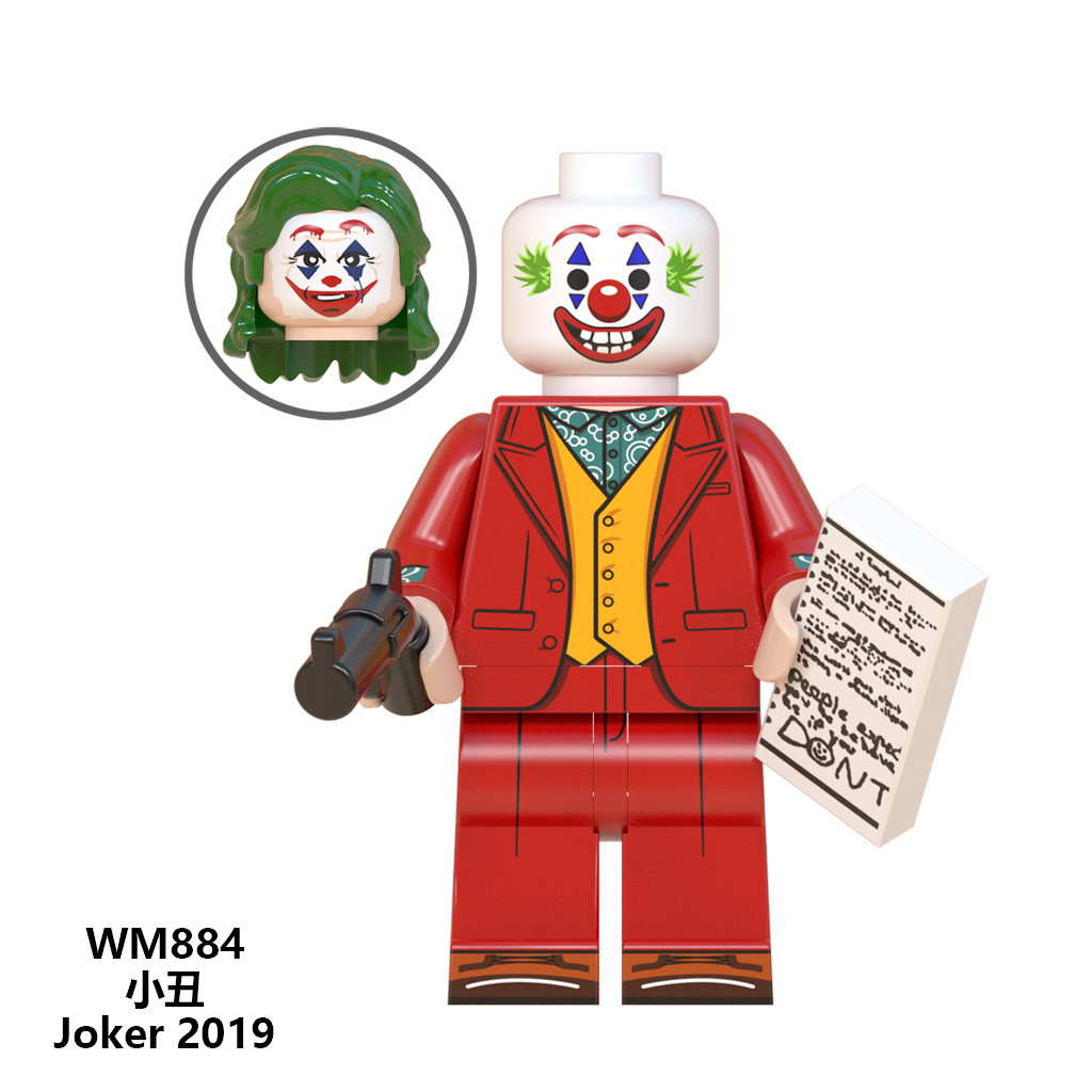 Single Sale DC Super villain Building Blocks The Joker Harleen Quinzel ...