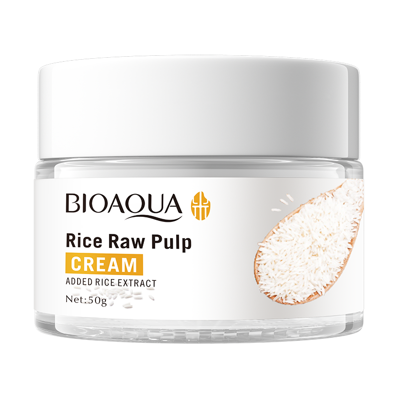 Rice RAW Pulp Face Cream bioaqua 50g BQY56303 | Daraz.pk